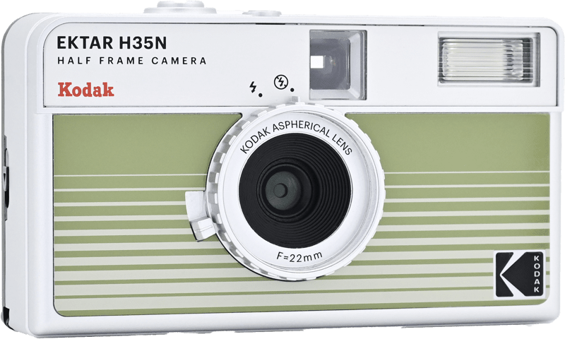 Kodak Ektar H35N Striped Green - Kamerahuset.com
